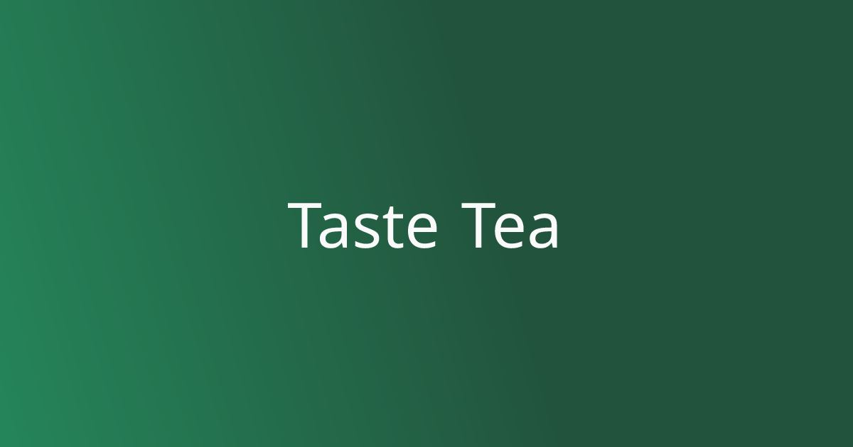 Order Authentic Chinese Online | Taste Tea - Pickup or Delivery Available